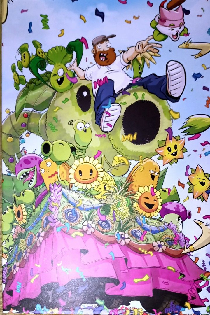 Plants vs. Zombies Zombox 2 Graphic Novel box Set, Hobbies & Toys ...