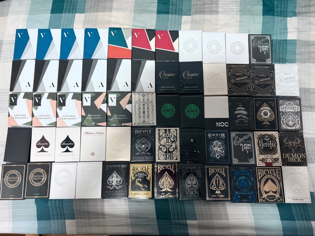 Playing Cards Collection, Hobbies & Toys, Toys & Games on Carousell