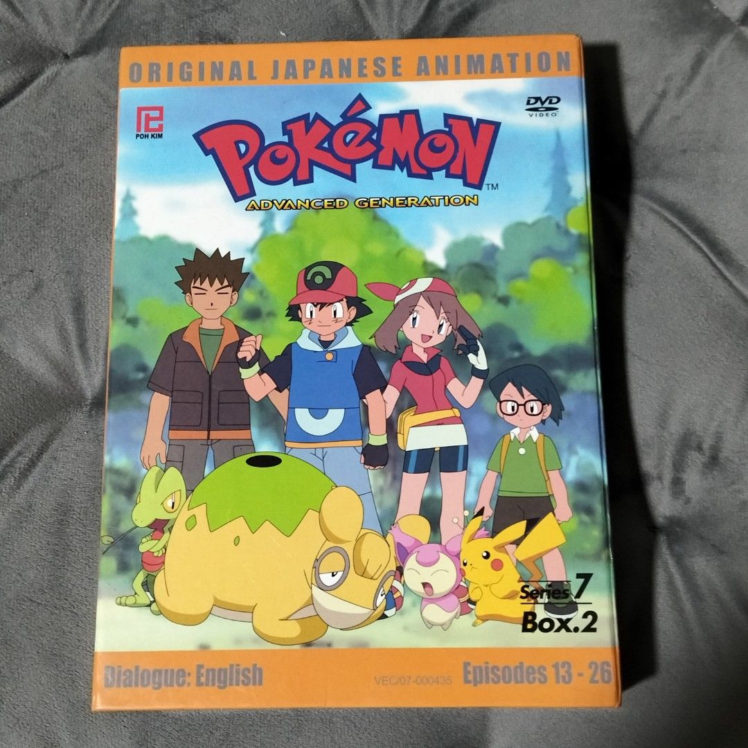 Pokemon Advanced Generation DVD (Generation 3), Hobbies & Toys, Music ...