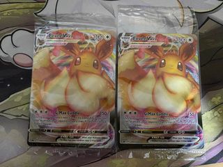 Pokemon Eevee VMAX Card - Sealed promo, Hobbies & Toys, Toys & Games on ...