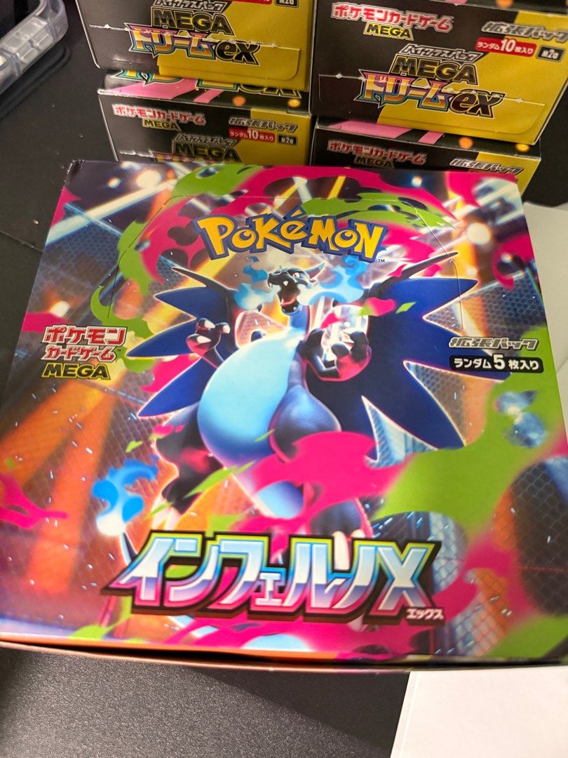 Pokemon Card Game inferno x Box, Hobbies & Toys, Toys & Games on Carousell