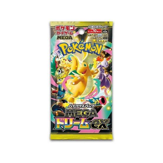 Pokemon Card Game MEGA Dream EX Booster Pack, Hobbies & Toys, Toys ...