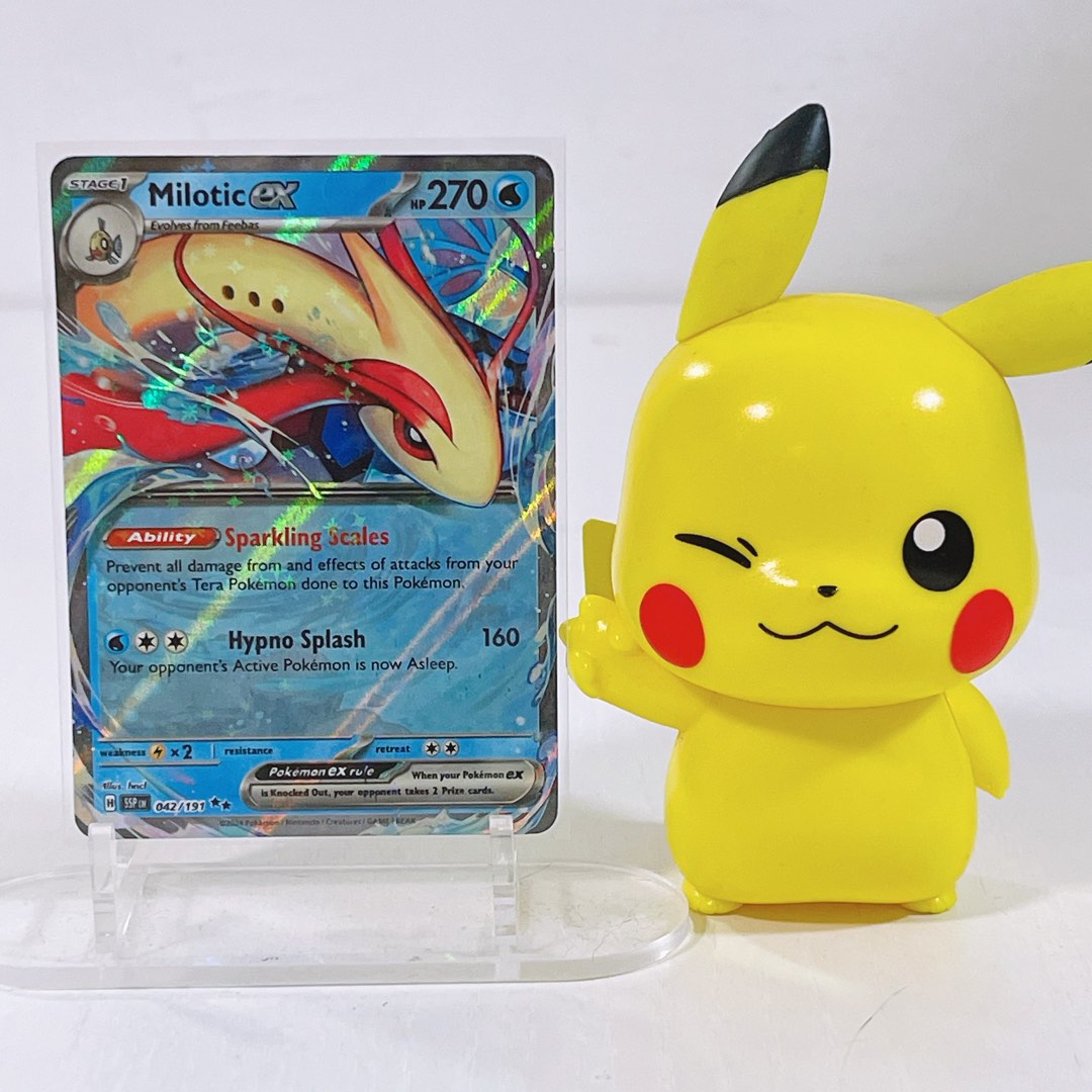 Pokemon Card Game TCG - Surging Sparks - Milotic Ex - 42/191, Hobbies ...