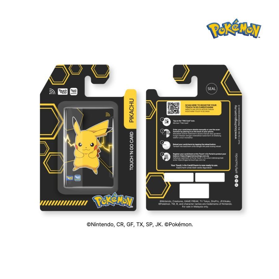 Pokemon Pikachu LED Ver Touch'n Go Card, Hobbies & Toys, Travel, Travel ...