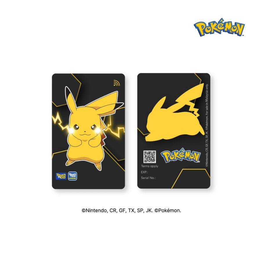 Pokemon Pikachu LED Ver Touch'n Go Card, Hobbies & Toys, Travel, Travel ...