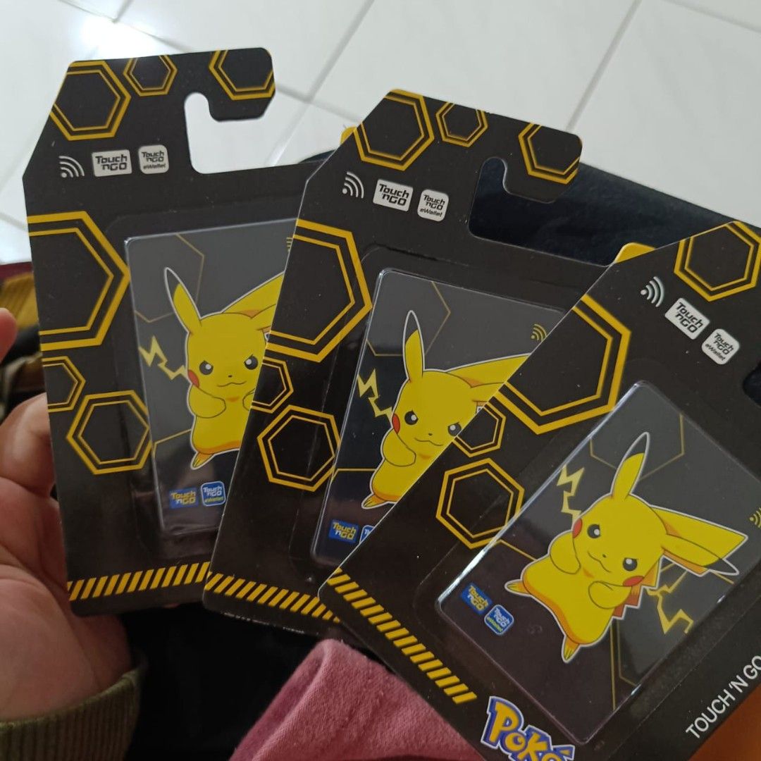 Pokemon Pikachu Touch 'n Go Card, Hobbies & Toys, Toys & Games on Carousell