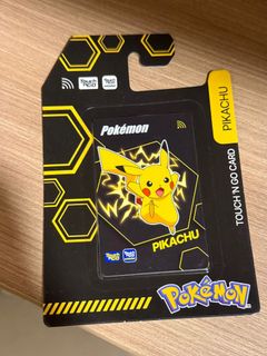 Pokemon Pikachu Touch 'n Go Card (led version), Hobbies & Toys, Travel ...