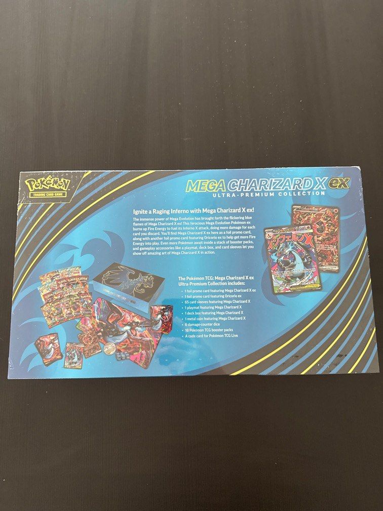 Pokemon TCG Mega Charizard Ultra-Premium Collection, Hobbies & Toys ...