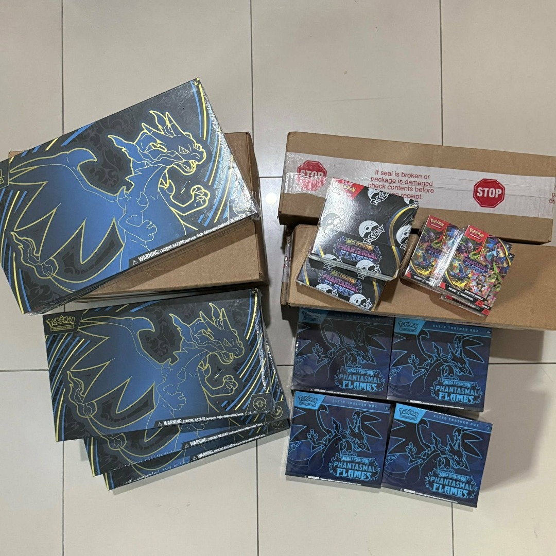 Pokemon tcg phantasmal flames and moltres upc, Hobbies & Toys, Toys ...