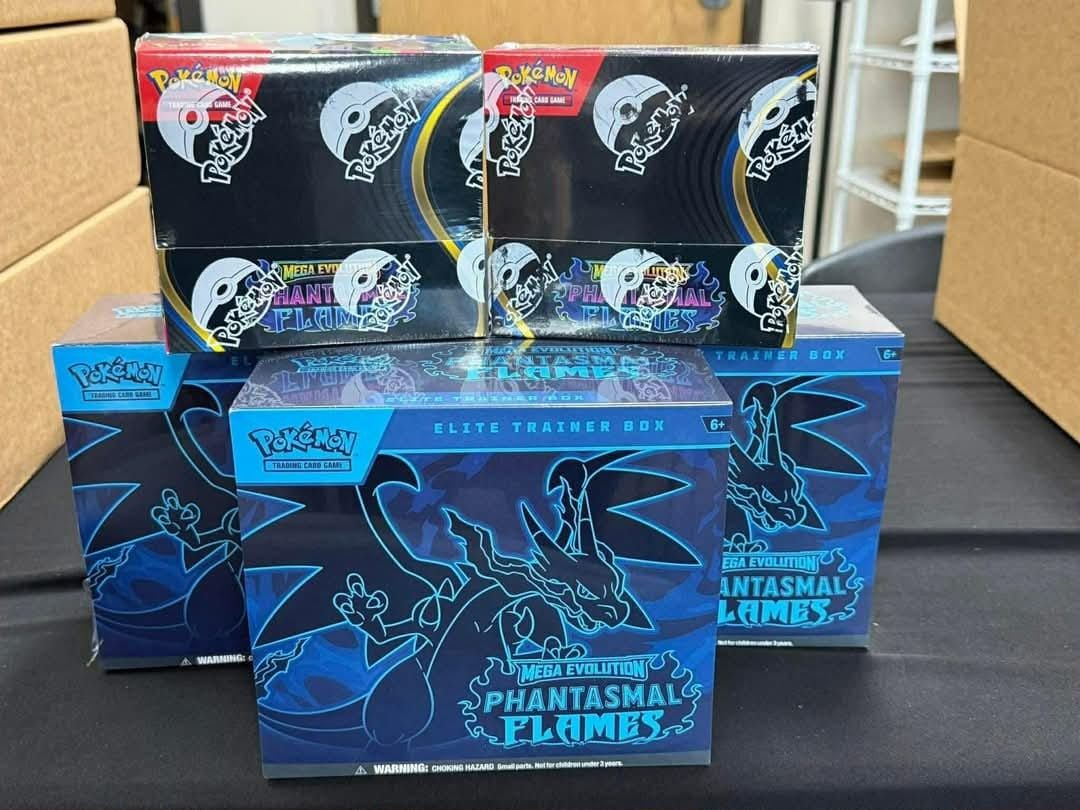 Pokemon tcg phantasmal flames and moltres upc, Hobbies & Toys, Toys ...