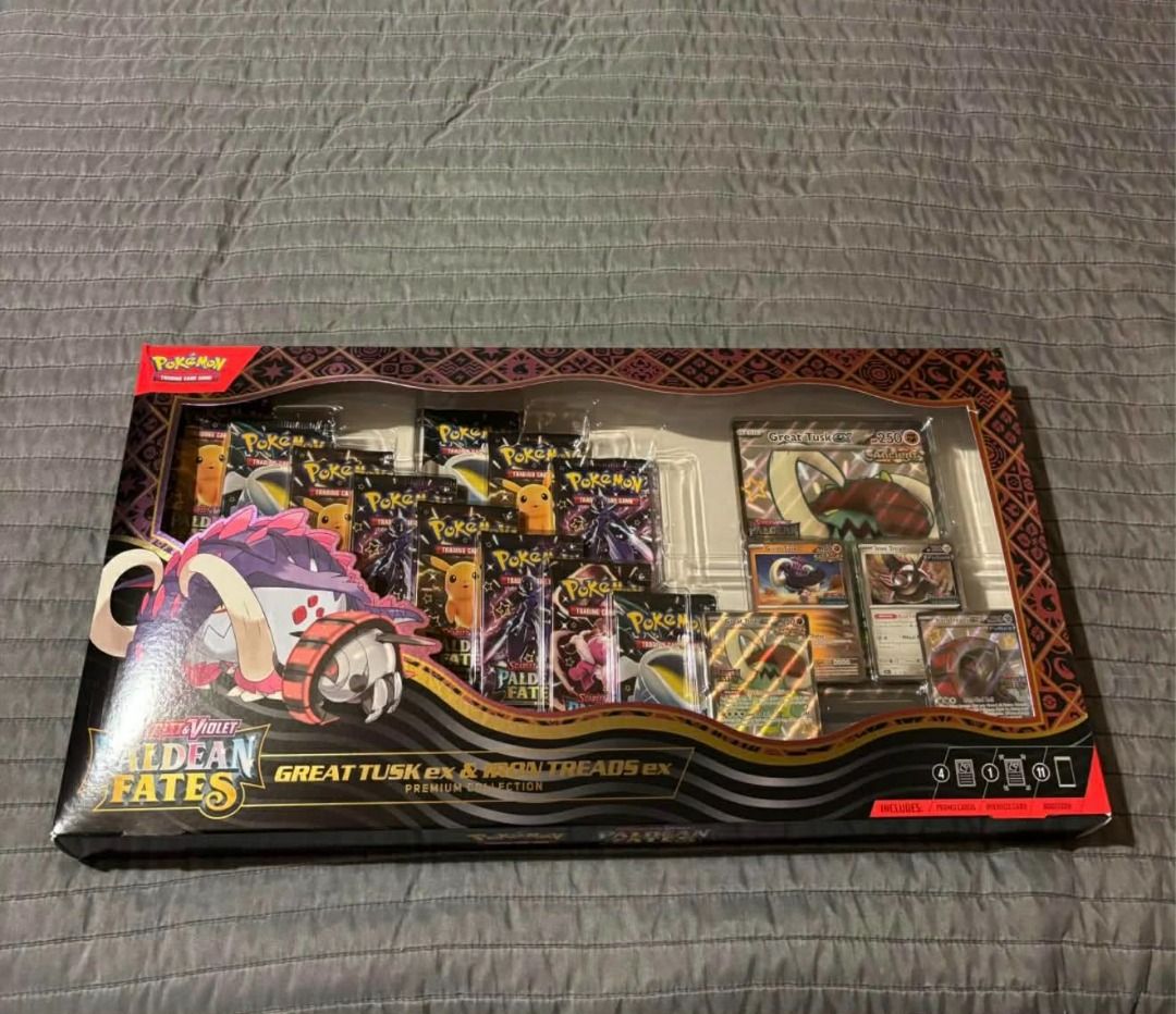 Pokemon tcg prismatic evolutions destined rivals paldean fates great ...