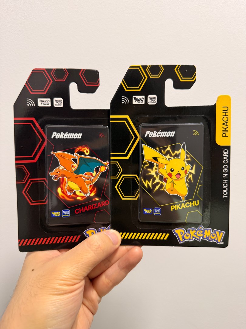 Pokemon Touch 'n Go Card - Charizard & Pikachu, Hobbies & Toys, Toys ...