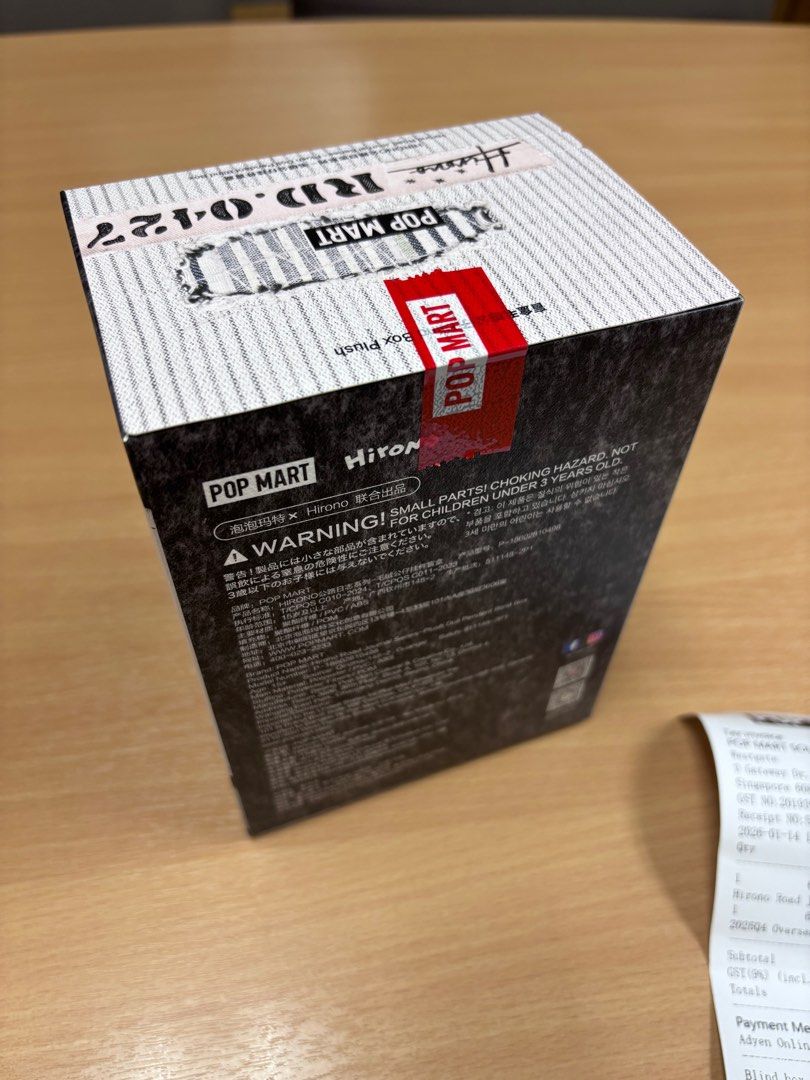 Pop Mart Hirono Road Journal Series Plush Doll, Hobbies & Toys, Toys ...