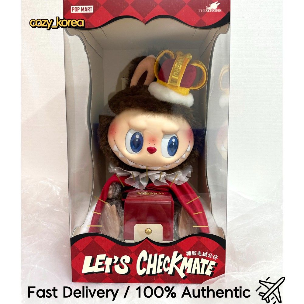 POP MART Labubu King Let's Checkmate original, Hobbies & Toys, Toys ...