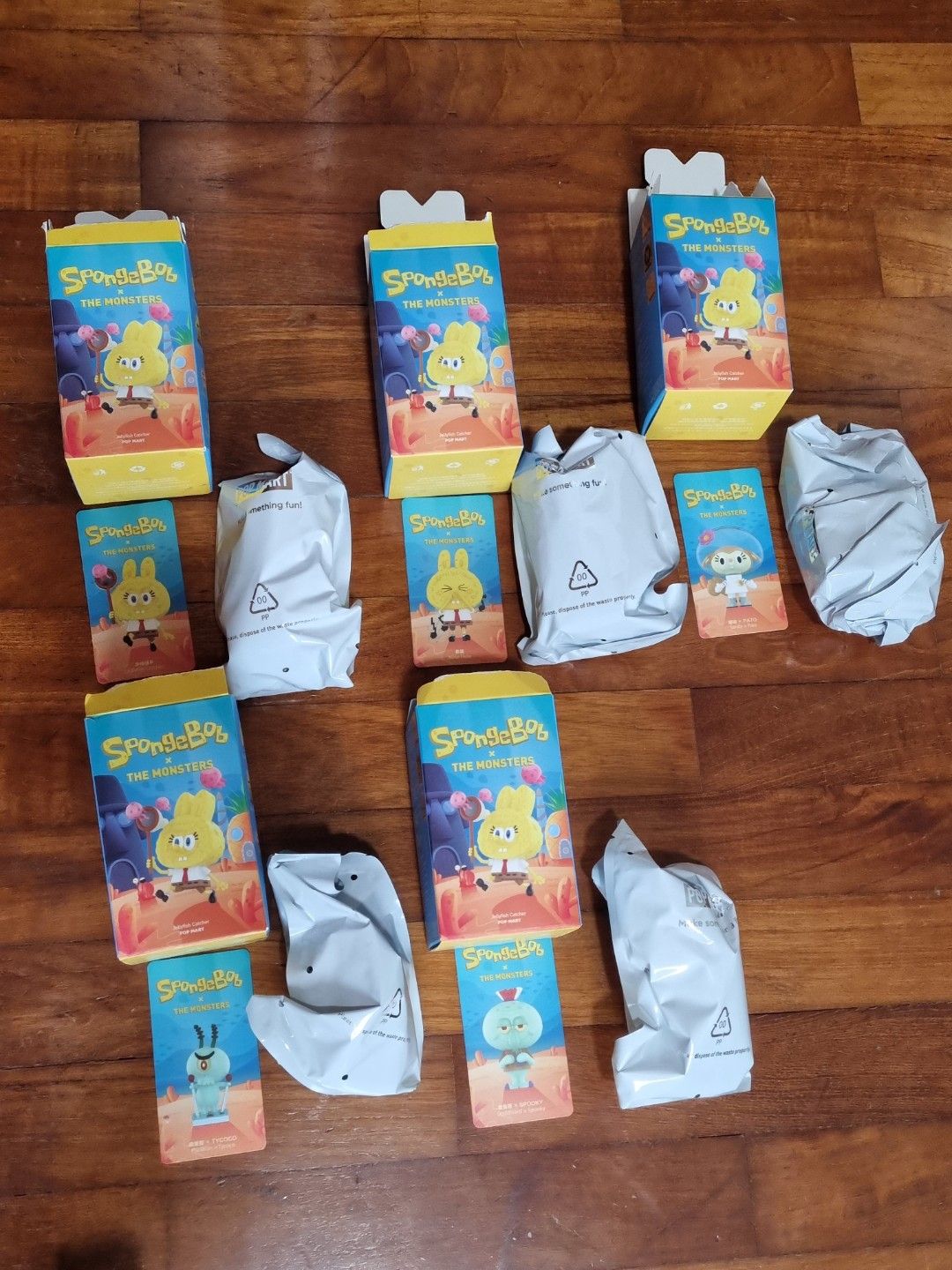 BNIB Pop Mart Spongebob Squarepants X The Monsters blind box not labubu ...