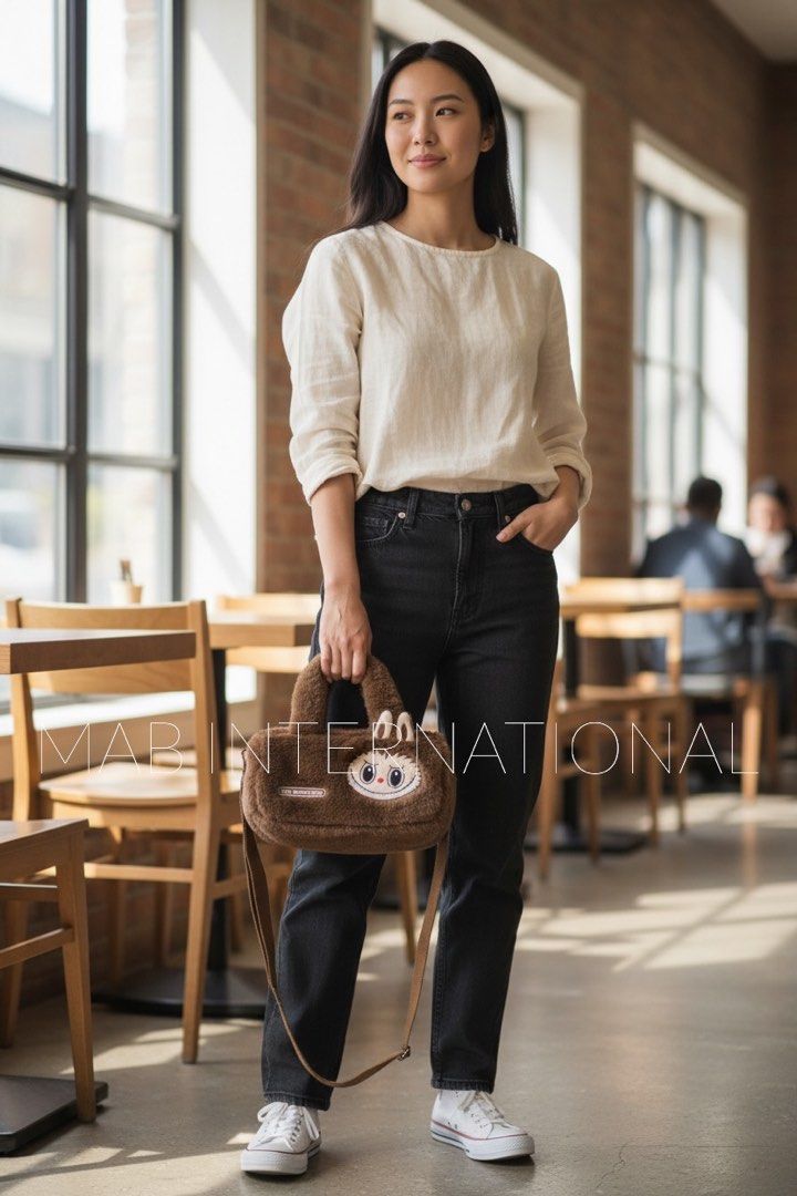 Pop Mart The Monsters limited edition sling bag, Women's Fashion, Bags ...