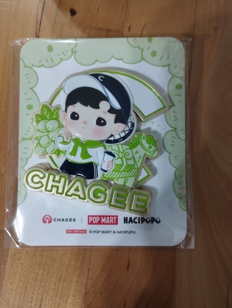 POP MART x Chagee Hacipupu Pin, Hobbies & Toys, Memorabilia ...