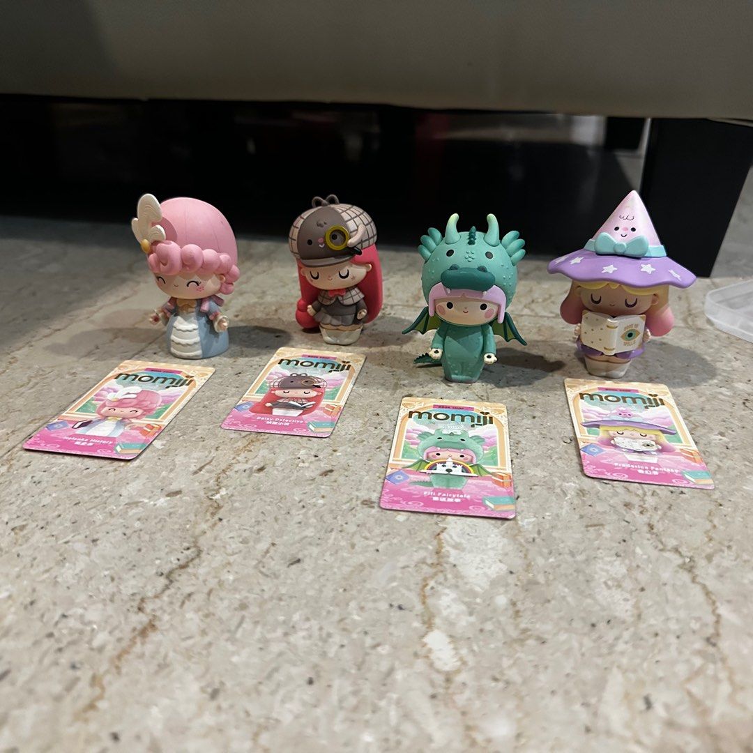 Popmart Momiji Fairytale Series Dolls - Set of 4, Hobbies & Toys, Toys ...