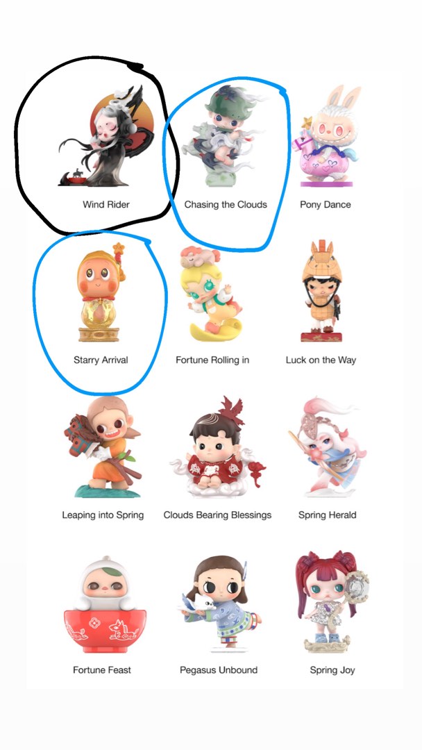 POPMART SKULLPANDA WIND RIDER WTT TRADE the golden gallop, Hobbies ...