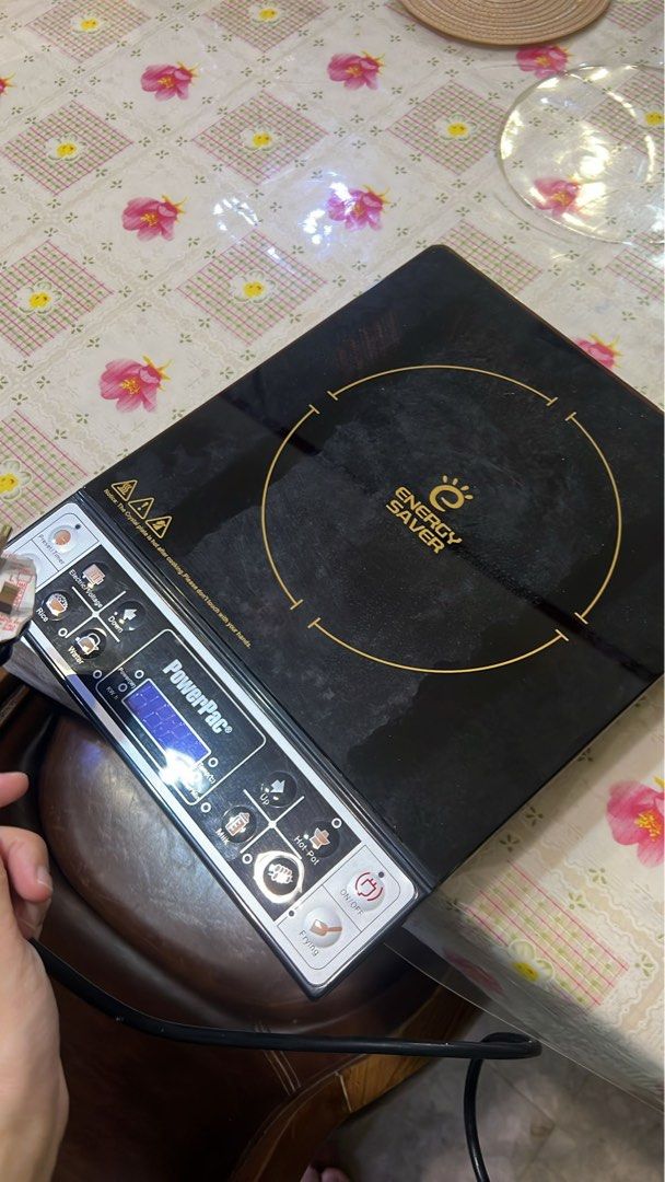 PowerPac Energy Saver Induction Cooker, TV & Home Appliances, Kitchen ...