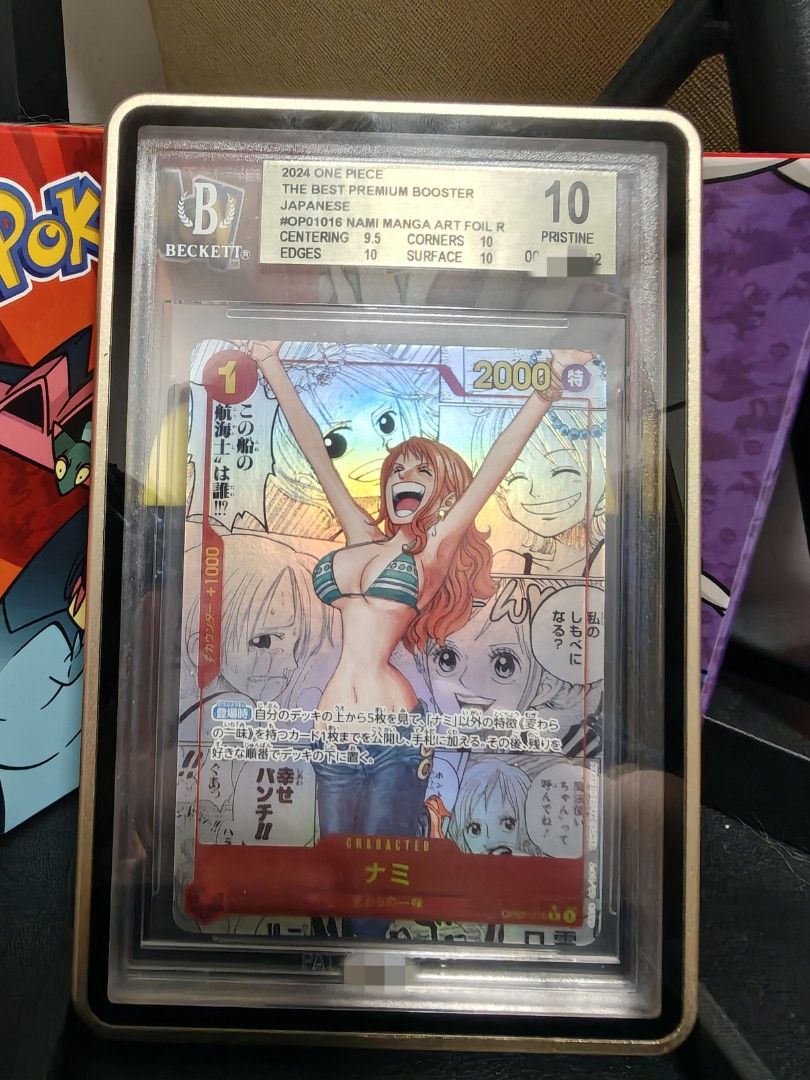 One Piece Prb01 Nami Manga - BGS 10 Pristine, Hobbies & Toys, Toys ...