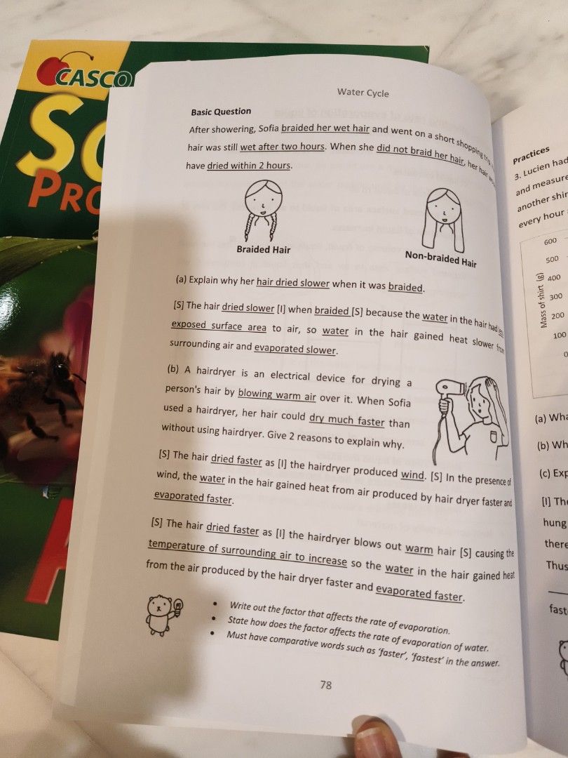 Primary 5 PSLE Science assessment book answering techniques, Hobbies ...