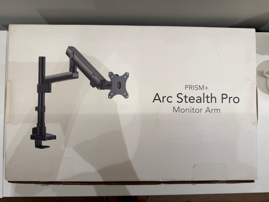 Prism+ Arc Stealth Pro Monitor Arm, Computers & Tech, Parts ...