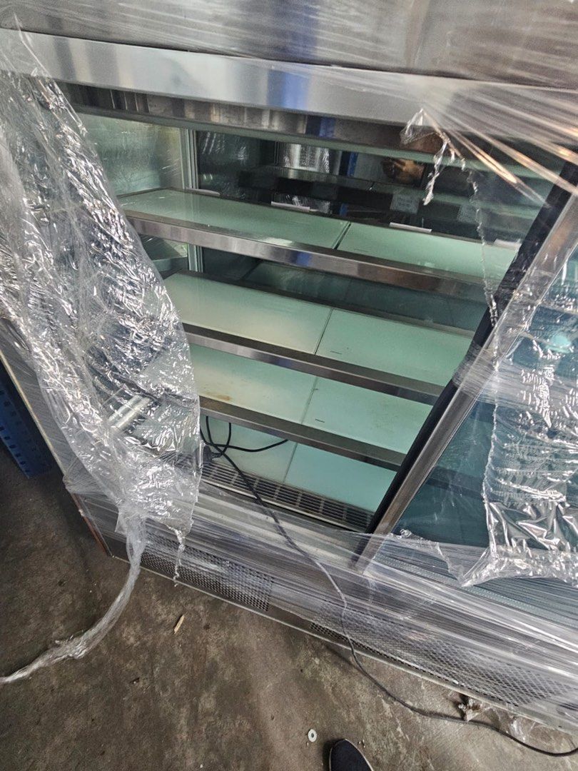 Promotion! (Free delivery and warranty) 5ft cake showcase/ cake display ...