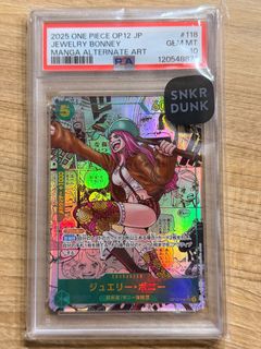 One Piece OP12 JP Jewelry Bonney Manga PSA 10, Hobbies & Toys, Toys ...