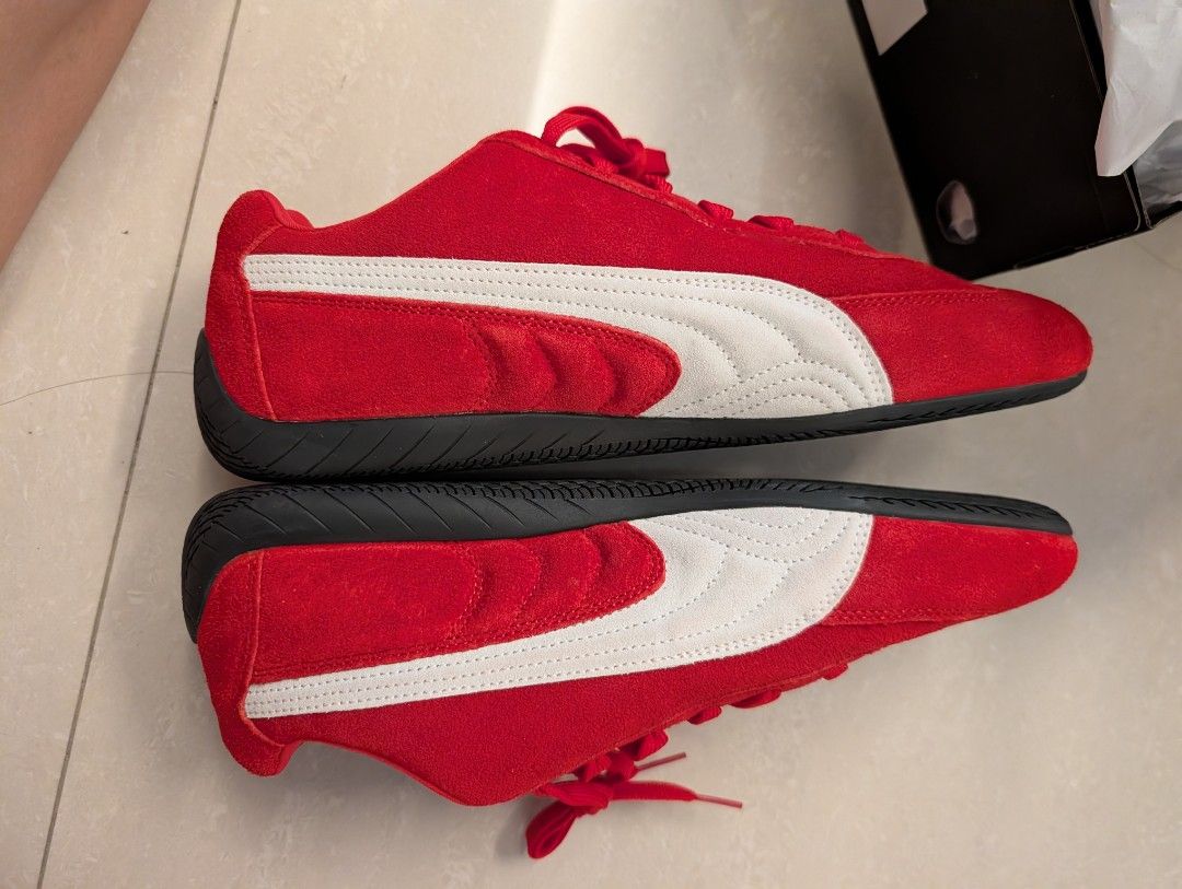 Puma Speedcat SD Red Sneakers - Size 10, Men's Fashion, Footwear ...
