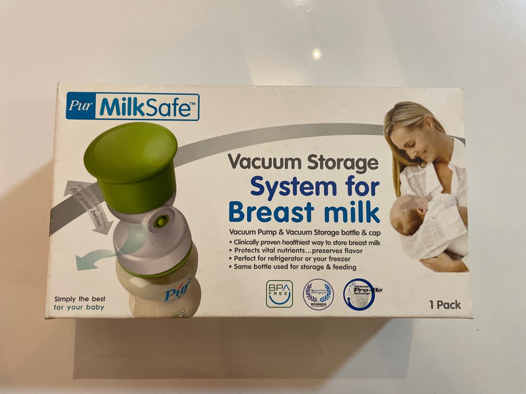 Pur MilkSafe Vacuum Storage System for Breast Milk, Babies & Kids ...