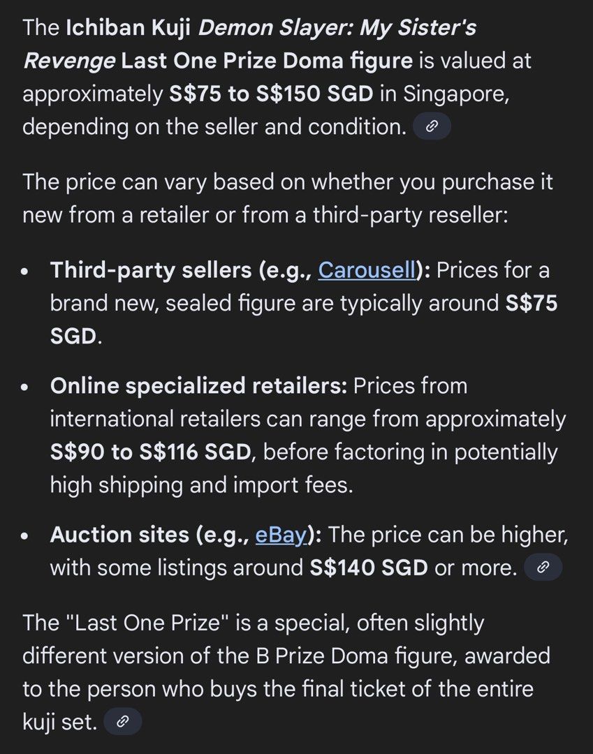 (QYOP) Last Prize: Ichiban Kuji Demon Slayer Sister’s Revenge — Doma ...