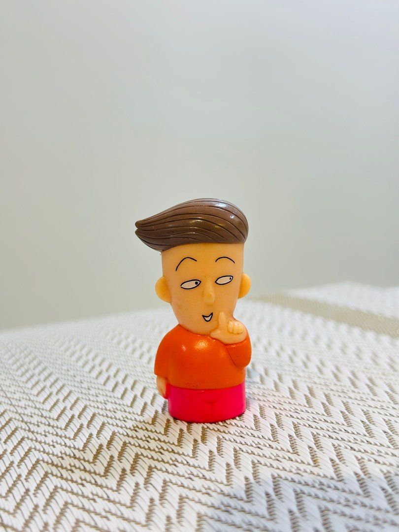 Rare Retro Chibi Maruko-chan Maruko's Big Sister Hanawa-kun Soft Vinyl ...