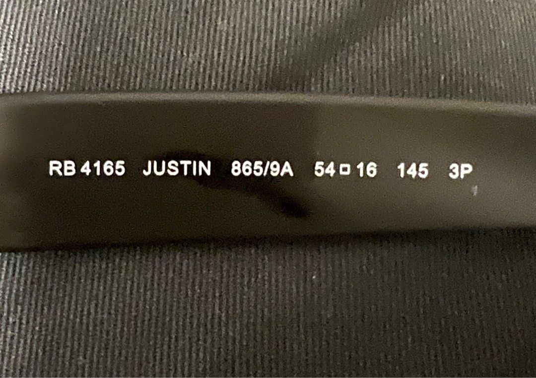 Ray Ban Justin model Polarized, Men's Fashion, Watches & Accessories ...