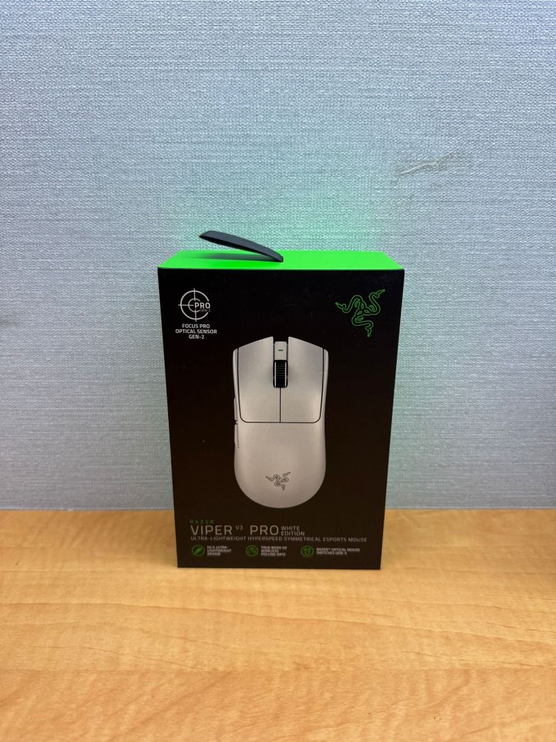 Razer Viper V3 Pro White, Computers & Tech, Parts & Accessories, Mouse ...