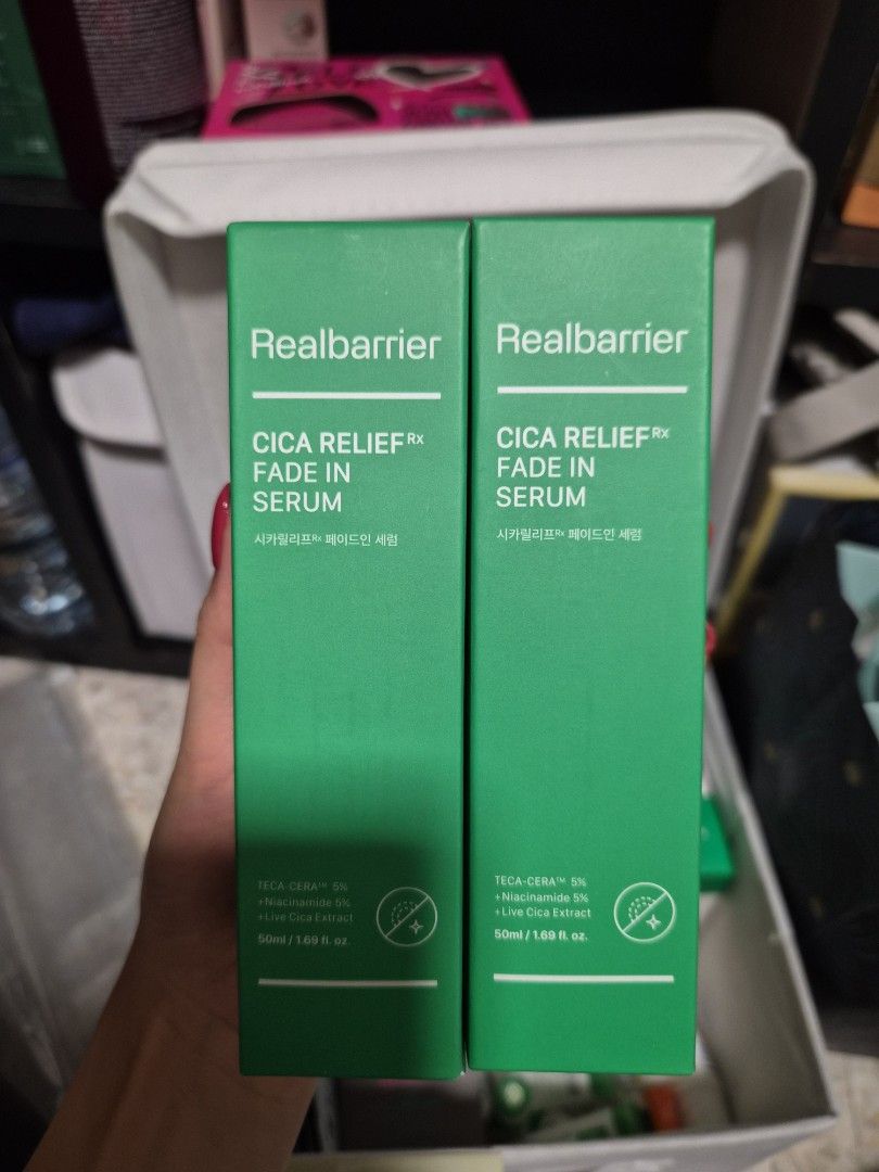 Real Barrier Cica Relief Fade In Serum, Beauty & Personal Care, Face ...