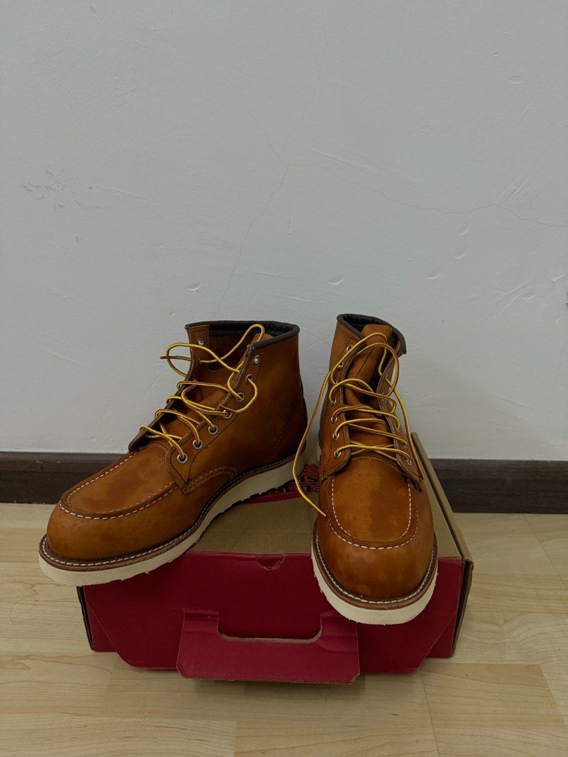 Red Wing 875 6" Classic Moc Toe Oro Legacy, Men's Fashion, Footwear ...