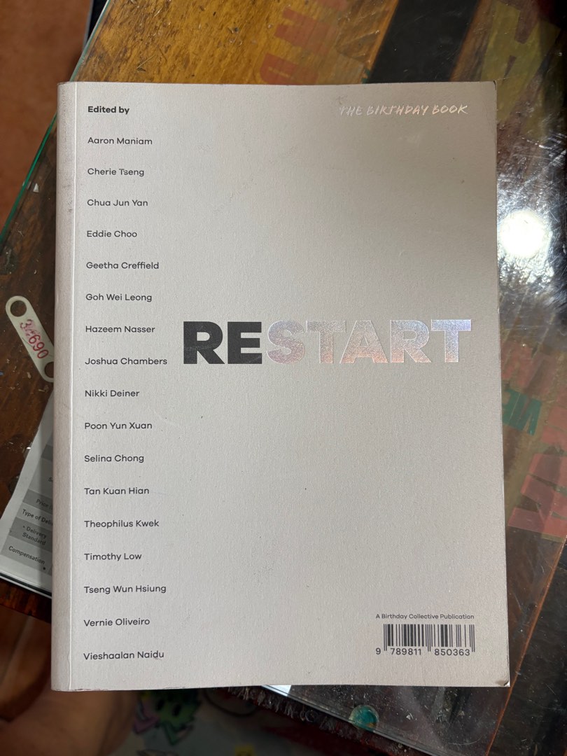 Restart: The Birthday Book, Hobbies & Toys, Books & Magazines, Fiction ...