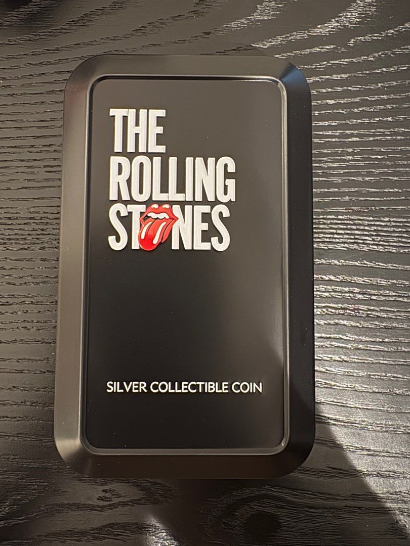 Rolling Stones Silver Collectible Coin, Hobbies & Toys, Memorabilia ...