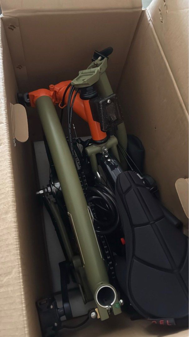 Royale Folding Bike - Olive Green, Sports Equipment, Bicycles & Parts ...