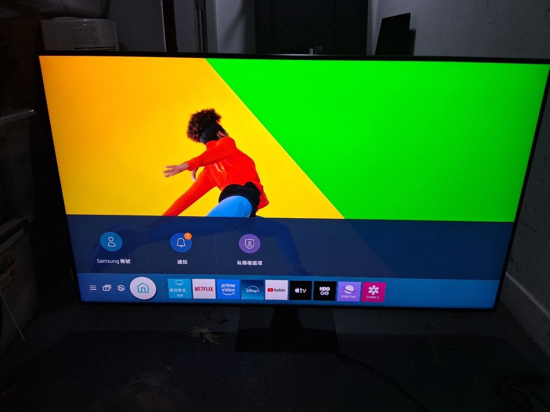 Samsung 55inch 4k smart TV. 120HZ. QA55Q70AA, 家庭電器, 電視 & 其他娛樂, 電視 ...
