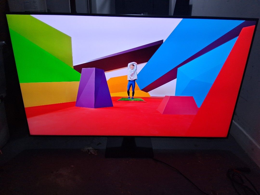 Samsung 55inch 4k smart TV. 120HZ. QA55Q70AA, 家庭電器, 電視 & 其他娛樂, 電視 ...