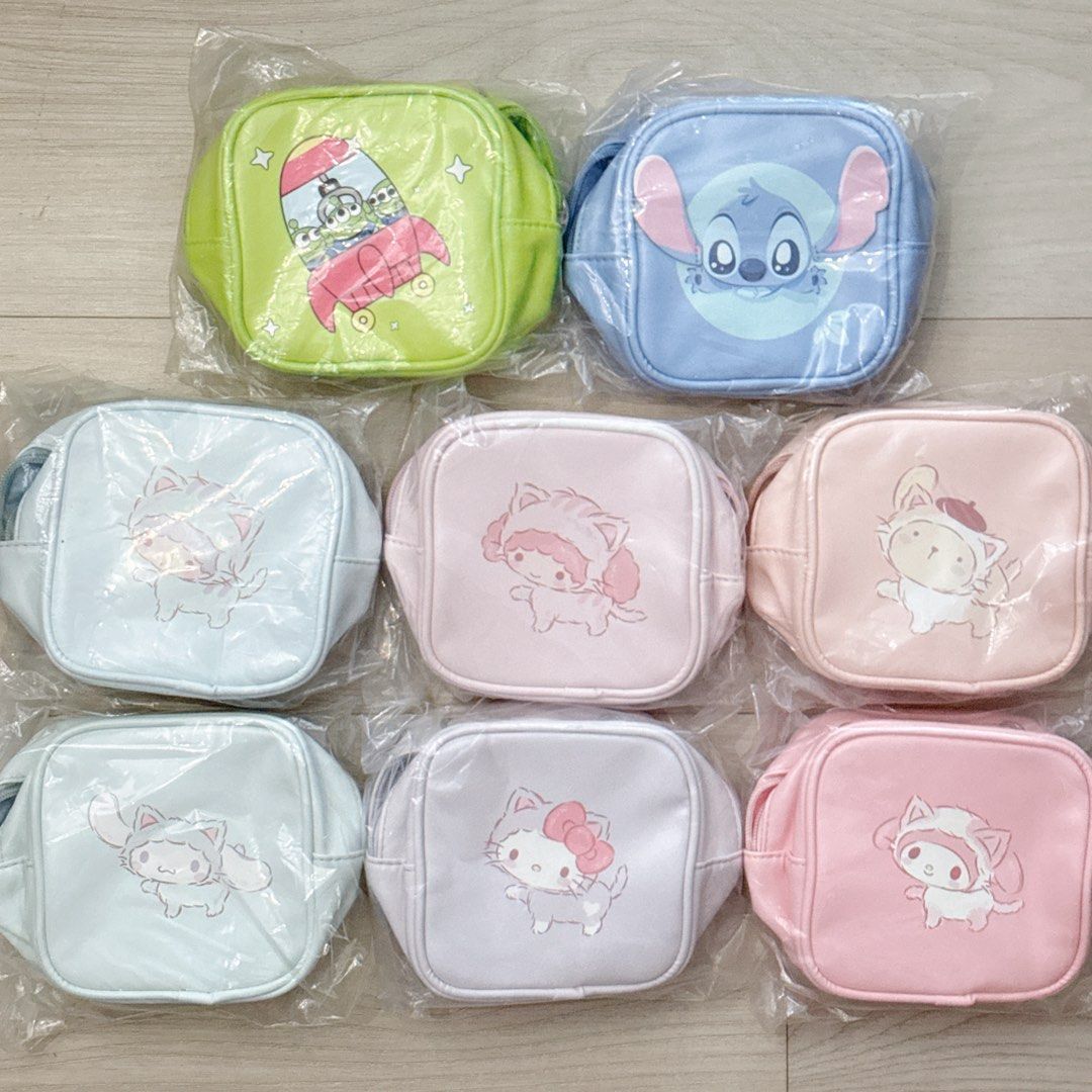 Sanrio / Alien / Stitch | Crossbody Square Pouch | Little Twin Stars ...
