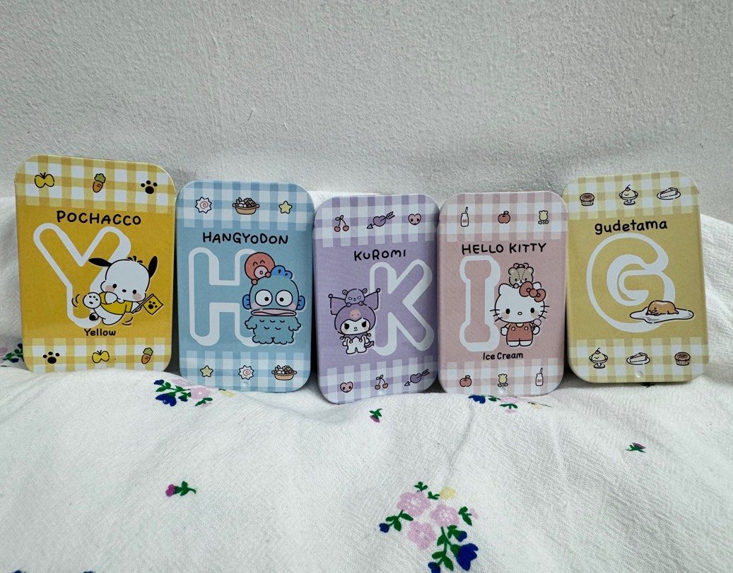 Sanrio characters metal tin case blind bag (assorted) - Hangyodon ...