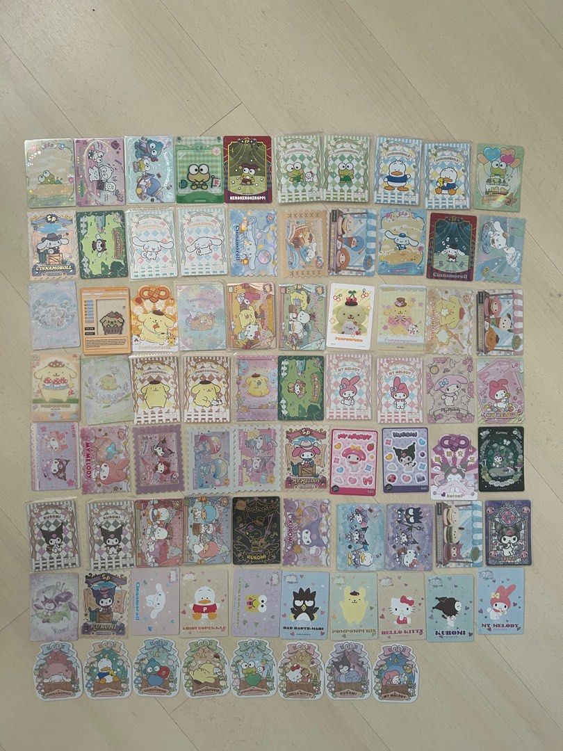 Sanrio Characters Set A, B and C (Cards + album), Hobbies & Toys, Toys ...
