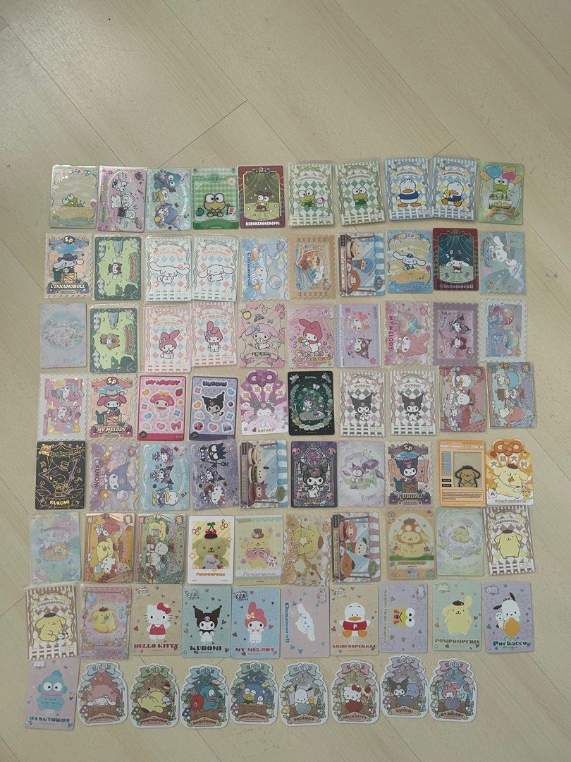 Sanrio Characters Set A, B and C (Cards + album), Hobbies & Toys, Toys ...