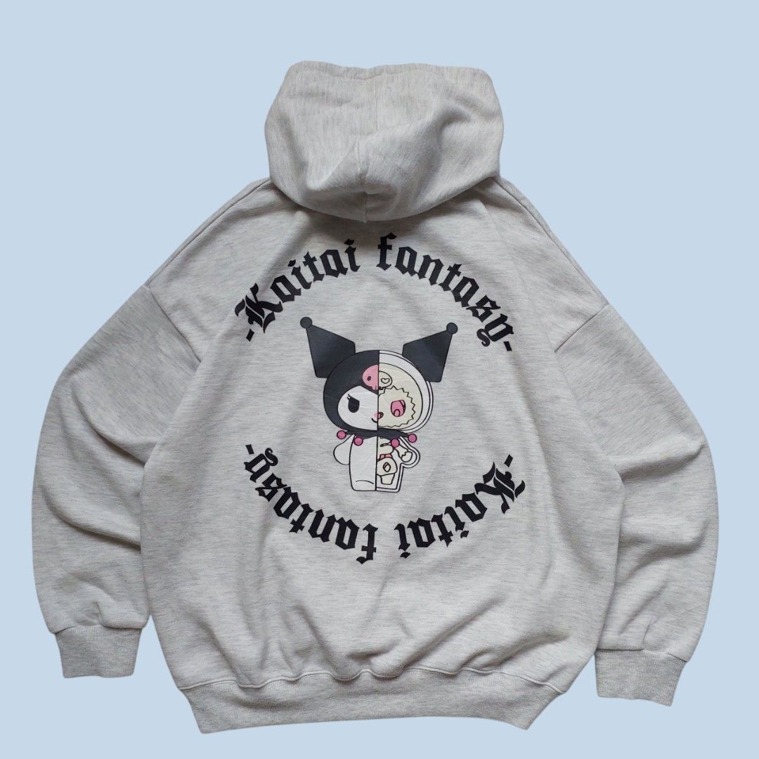 Sanrio Kuromi Kaitai Fantasy Hoodie, Men's Fashion, Tops & Sets ...