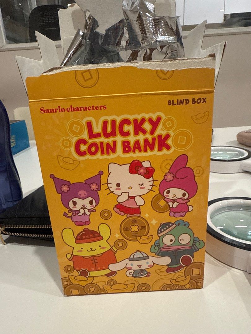 Sanrio lucky coin bank, Hobbies & Toys, Toys & Games on Carousell