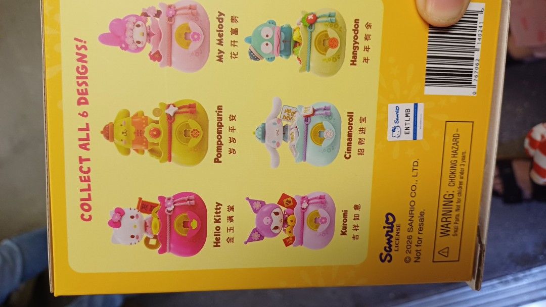 Cinnamoroll Sanrio Lucky Coin Bank Blind Box, Hobbies & Toys, Toys ...
