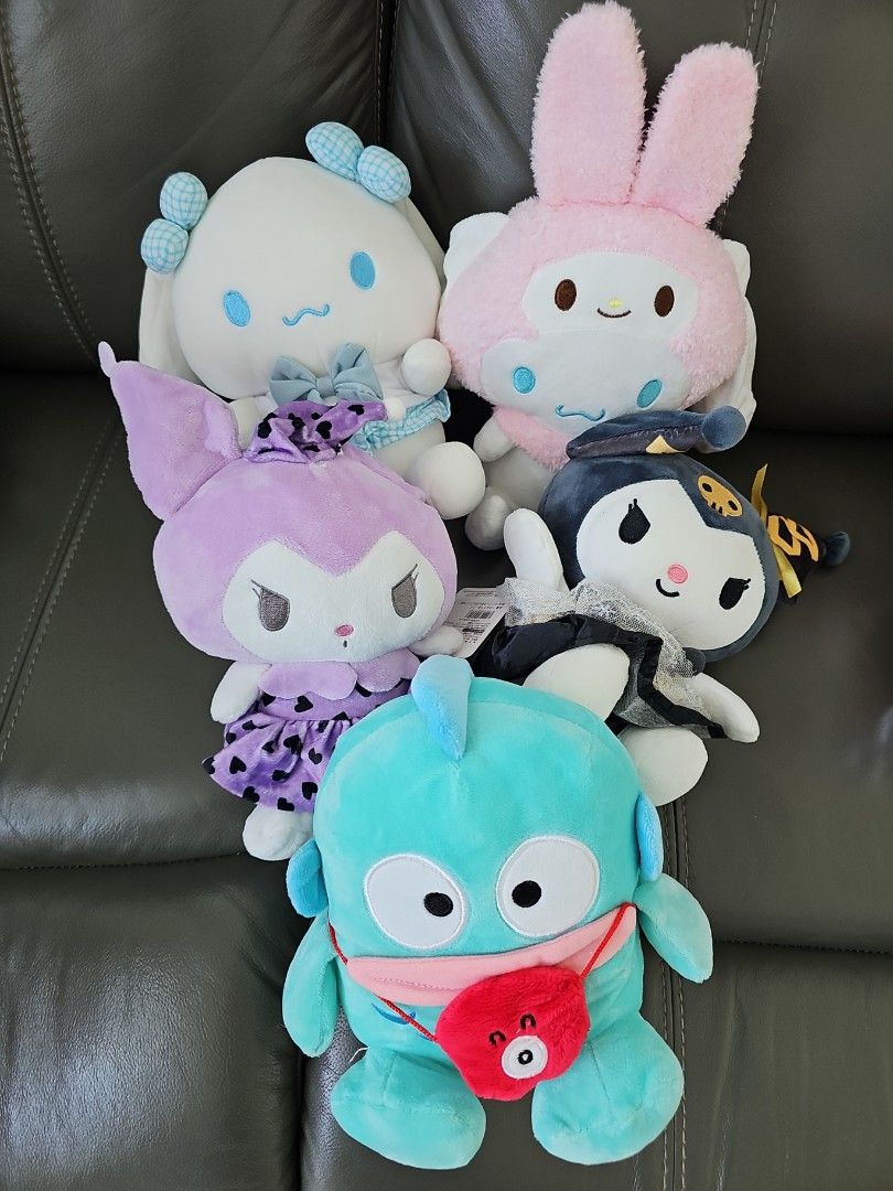 Sanrio Plushies - My Melody, Kuromi, Cinnamoroll, Hobbies & Toys, Toys ...